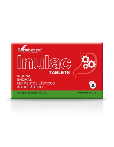 Comprar Inulac Tablets 30 comp. Chupables. Soria Natural / Dietetika ...